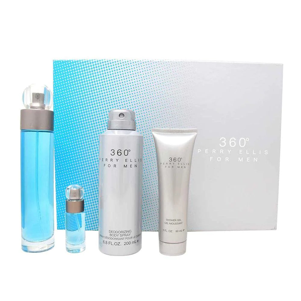 Perry Ellis 360 for men 4pcs set – Boutique Factory LLC