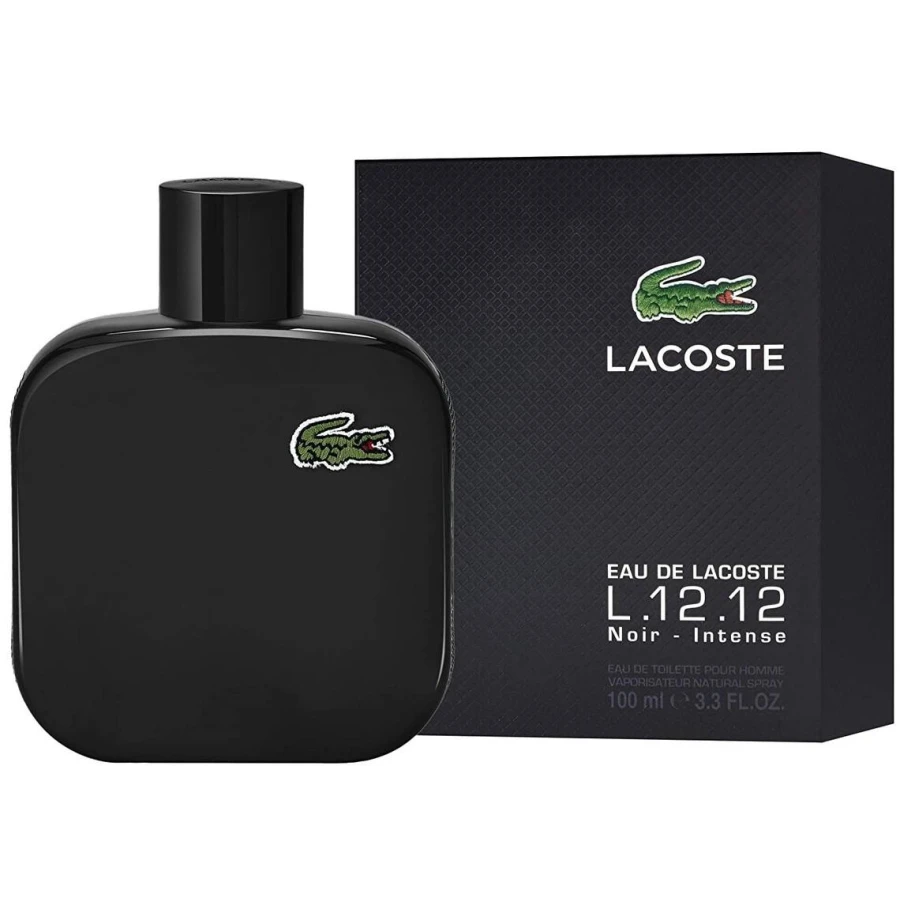 Lacoste L.12.12 Noir - Intense eau de toilette – Boutique Factory LLC