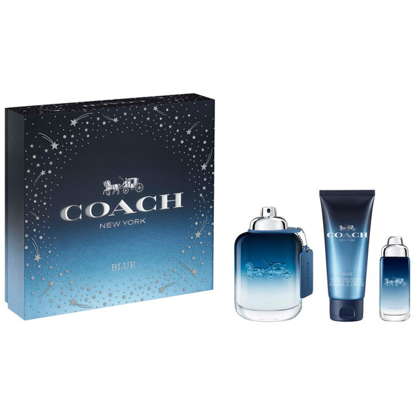 Coach New York Blue 3 pc set – Boutique Factory LLC